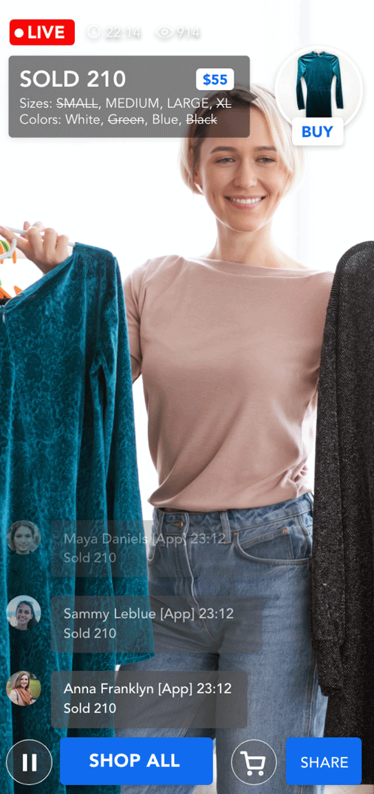 Experience a Live Shopping Event as a Customer – Videeo