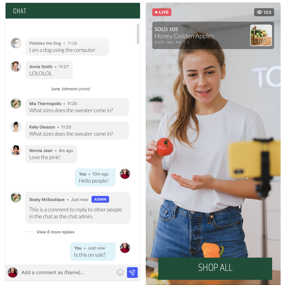 Experience a Live Shopping Event as a Customer – Videeo